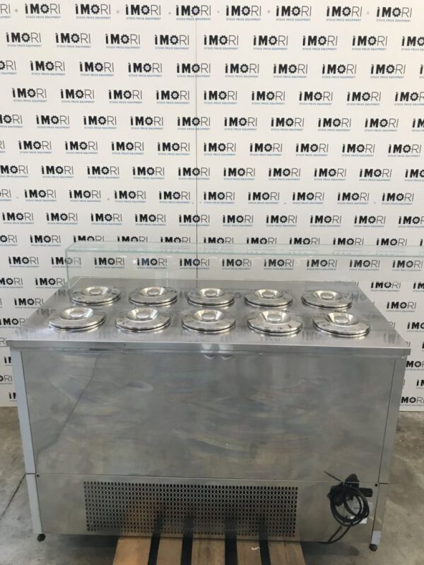 Banco a pozzetti gelateria usato isa multiplo 150 10+10 t1 - Mo-Ri