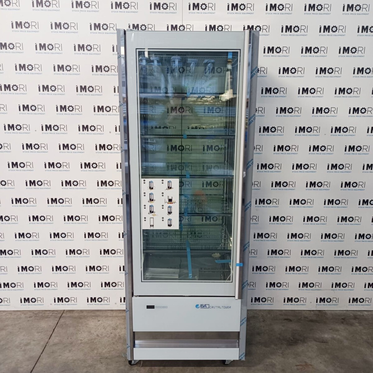 VETRINA VERTICALE ISA CRISTAL TOWER 725 RS BT - Mo-Ri