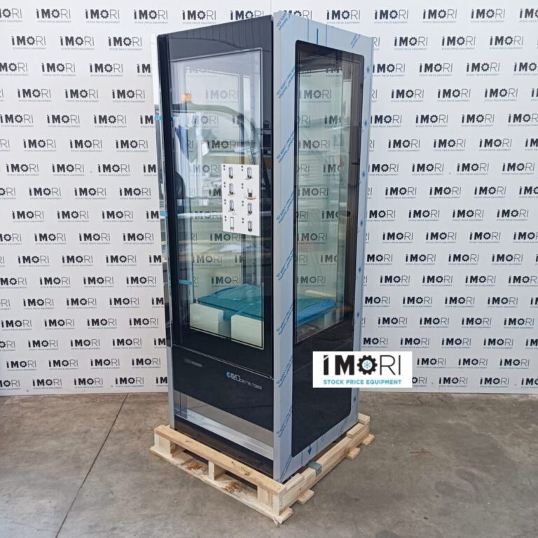 Vetrina verticale isa cristal tower 750 rv tb tn nera - Mo-Ri